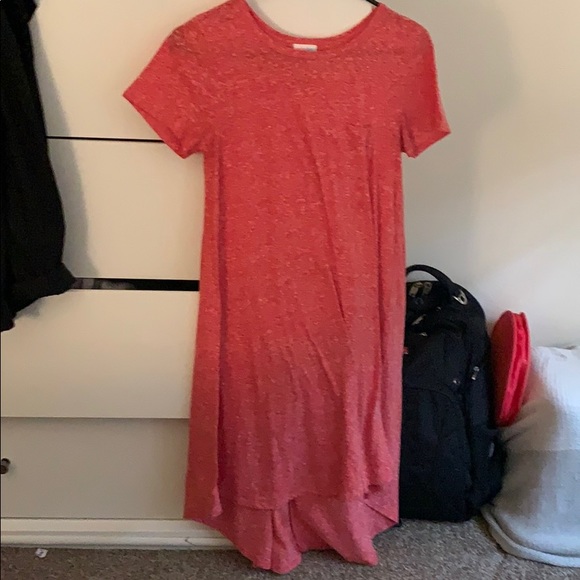 LuLaRoe | Dresses | Lularoe Pink High Low Dress | Poshmark